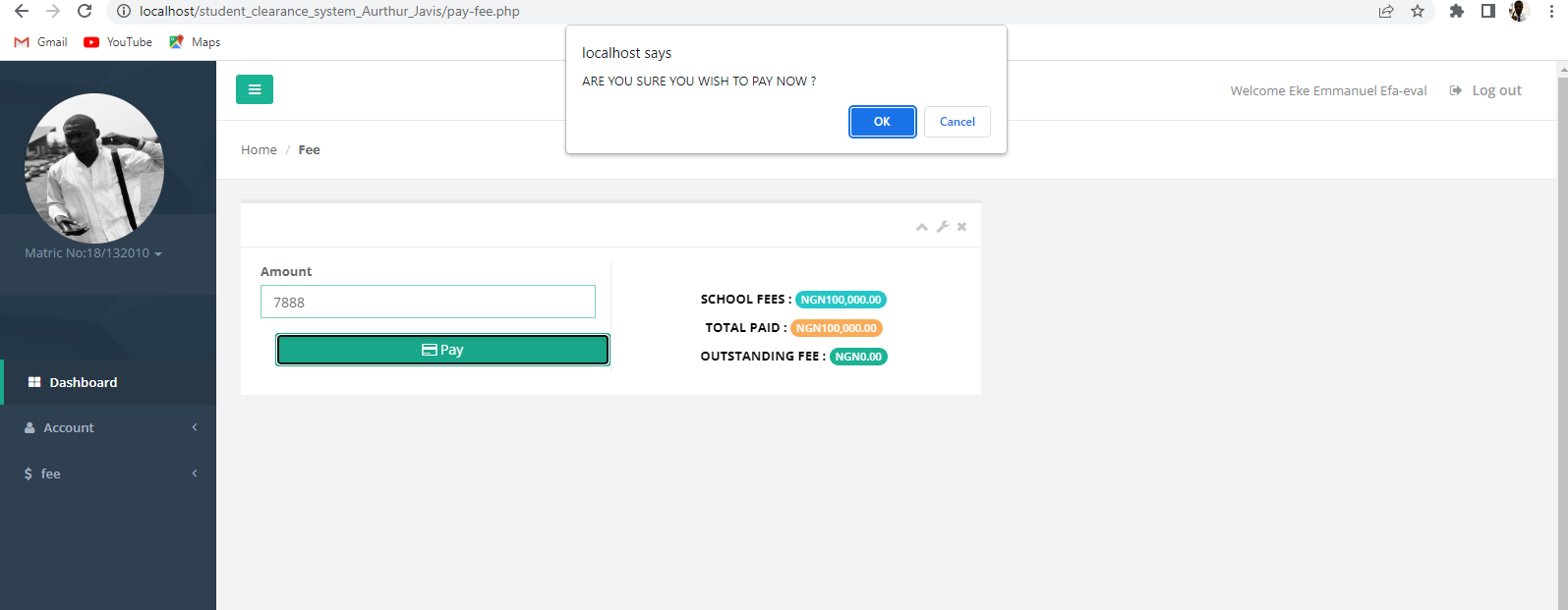 Web-Based Student Clearance System in PHP Free Source Code | SourceCodester